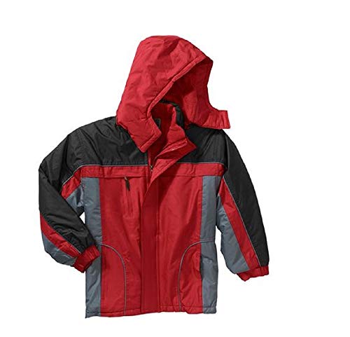 Men's Fleece Lined Jacket with Removable Hood