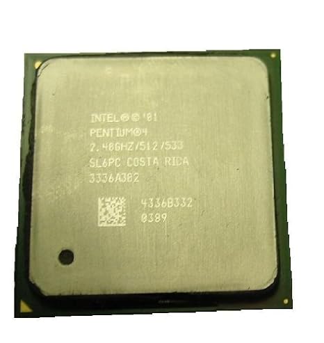 Amazon.com: Intel P4 2.4GHz 512K 533Mhz CPU Processor w/o Heatsink ...