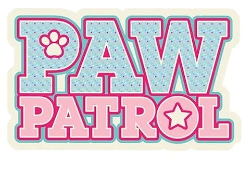 4 Inch Logo Everest Skye Paw Patrol Girl Pup Badge Wall Decal Sticker ...