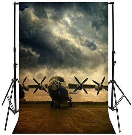8x10ft Vintage Military Plane Photo Backdrops Vinyl Mottled Old ...