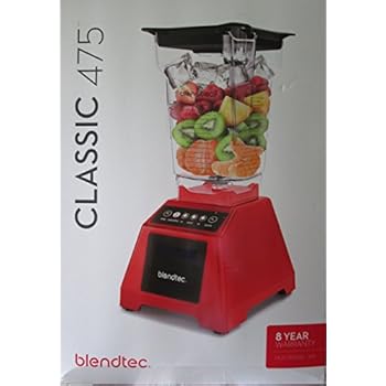 Amazon.com: Blendtec Classic 475 - Red: Kitchen & Dining