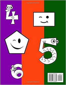 Toddler Coloring Book. Numbers Colors Shapes: Baby Activity Book for ...