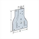 Simpson Strong Tie Simpson Strong Tie SP1 20-Gauge Stud Plate ...