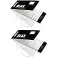 Amazon.com: Blax BROWN Hair Elastics 4mm, 8 count (2-pack)