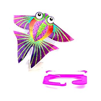Amazon.com: X-Kites MicroKite Mini Mylar Kite - Tropical Fish: Toys & Games