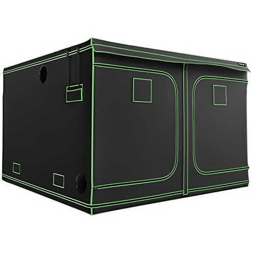 VEVOR Grow Tent, 96" x 96" x 80" Hydroponics Mylar Grow Room with ...
