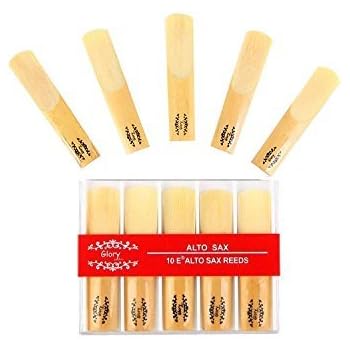 Amazon.com: Glory Reeds Alto Saxophone Reed Size #3, Box of 10- size 1. ...