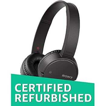 Amazon.com: Sony WH-CH500 Wireless On-Ear Headphones, Black (WHCH500/B ...