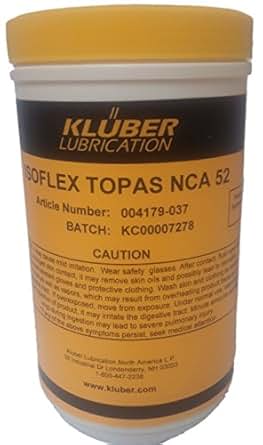 Kluber Isoflex Topas NCA 52 Synthetic Long Term Grease 1 KG Can: Amazon ...