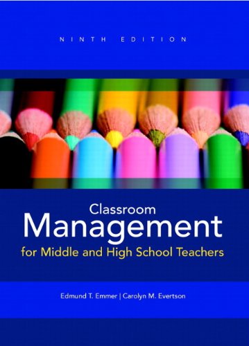 Classroom Management for Middle and High School Teachers (9th Edition ...
