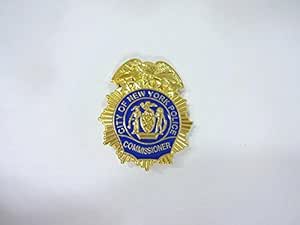 Amazon.com : NYPD Commissioner Pin - 2016 NYPD PBA - NYC Police ...