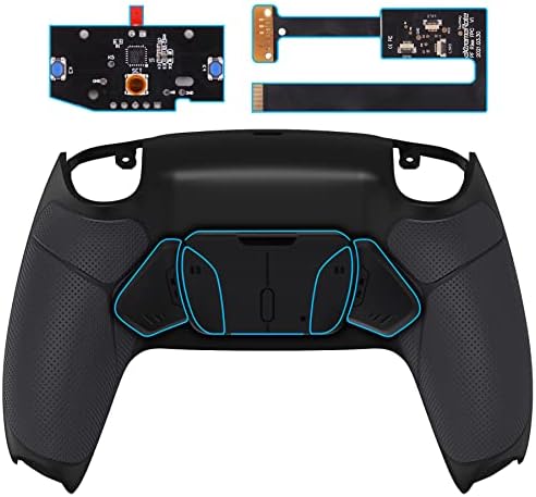eXtremeRate Programmable RISE4 Remap Kit for PS5 Controller BDM-010/020, Remap Board & Back ...
