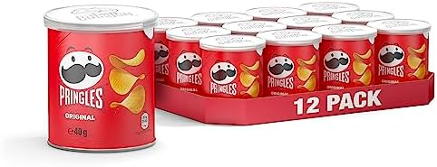Pringles Original Flavour Potato Chips, 40 grams Can, Pack of 12 price ...