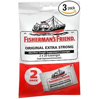 Amazon.com: Fisherman's Friend Original Extra Strong Menthol Cough ...