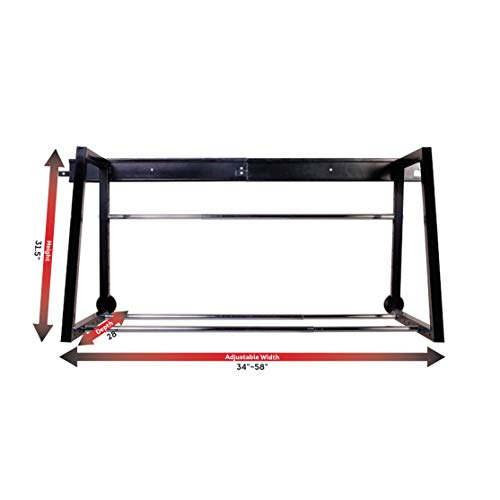 HyLoft 01000 Heavy Duty Adjustable Garage Wall Multi-Tire Rack Storage ...