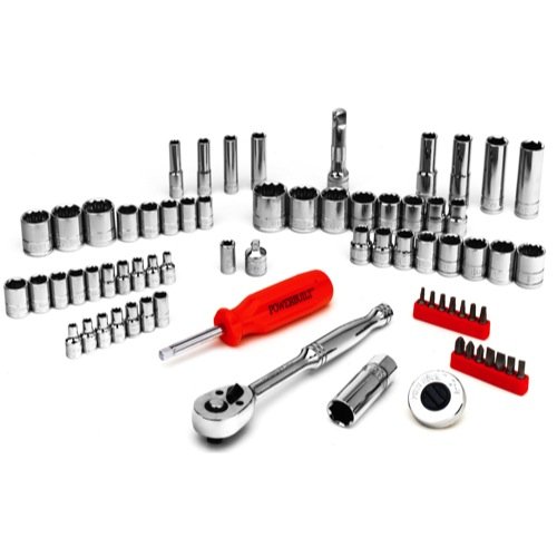 Powerbuilt 646546 SAE and Metric Mechanics Tool Set, 71 Piece in Oman ...