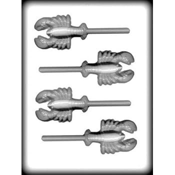 Amazon.com: CK Products 1-5/8-Inch Lobsters Chocolate Mold: Candy ...