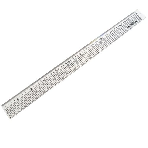 60cm Acrylic Rule/Ruler with Steel Cutting Edge - Jakar: Amazon.co.uk ...