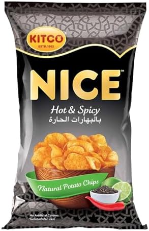 Kitco Nice Hot And Spicy Flavour Potato Chips, 21G - Pack of 1 price in ...