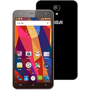 Amazon.com: RCA 5-Inch Unlocked World Smartphone, Android 4.4, Dual ...