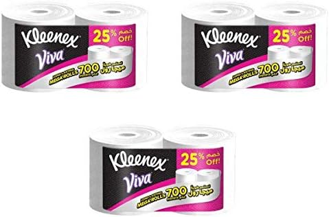 Kleenex Kitchen Towel, Mega Roll Tissue, 3 x (2 x 350 Meters) price in ...