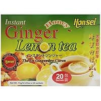 Amazon.com : Honsei Instant Honey Lemon Ginger Tea (20s x 15g) 300g ...