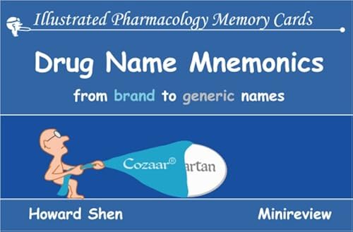 Illustrated Pharmacology Memory Cards: Drug Name Mnemonics (from brand ...