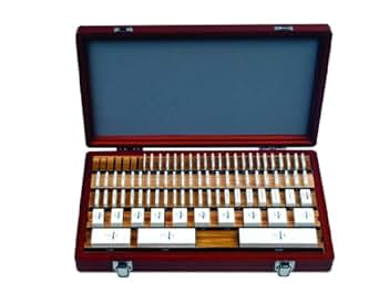 Mitutoyo Ceramic Square Gage Block Set, ASME Grade 00, 0.05 - 4" Length ...