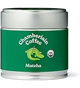 Amazon.com: Chamberlain Coffee Matcha Japanese Green Tea Powder, Vegan ...