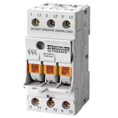 Mersen USCC1I UltraSafe Indicating Class CC Fuse Holder, 1 Pole: Amazon ...