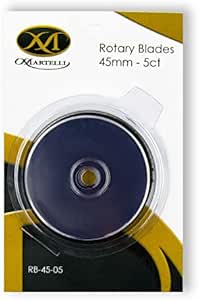 Amazon.com: Martelli Rotary Cutter Blades (45mm, 5 Blades) : Arts ...
