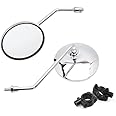 Amazon.com: DREAMIZER Motorcycle Rear View Mirror - 7/8" 10MM Handlebar ...