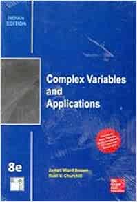 Amazon.com: Complex Variables and Applications: 9789339205157: Brown Churchill: Books