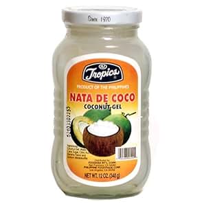 Tropics Coconut Gel - Nata De Coco, 12-Ounce Jars (Pack of 3): Amazon ...