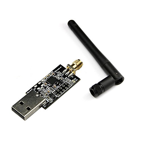 XZN Crazyradio 2.4Ghz nRF24LU1+ USB radio dongle with antenna: Amazon ...