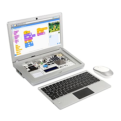 Raspberry Pi 4 Kits, CrowPi2 Raspberry Pi Laptop, Programming Kit for Professional, Kids, Adult ...