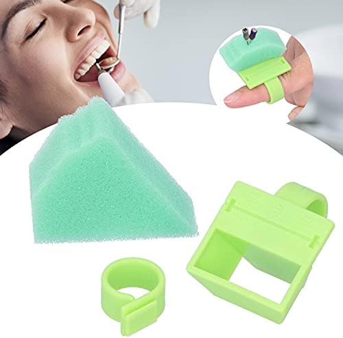 MALINK Dental Endo Ruler Sponge Finger Rings Endo File Clean Finger ...