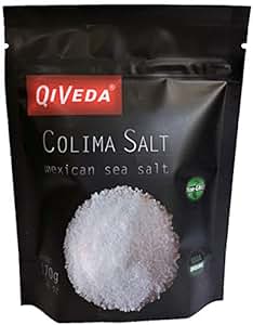 Amazon.com : QiVeda Unrefined Colima Sea Salt (Premium Fine Grade ...