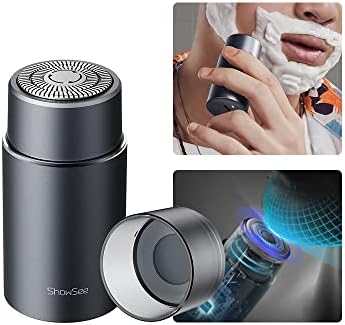 Electric Razor for Men, IPX7 Waterproof Induction Shaver Men's Mini ...