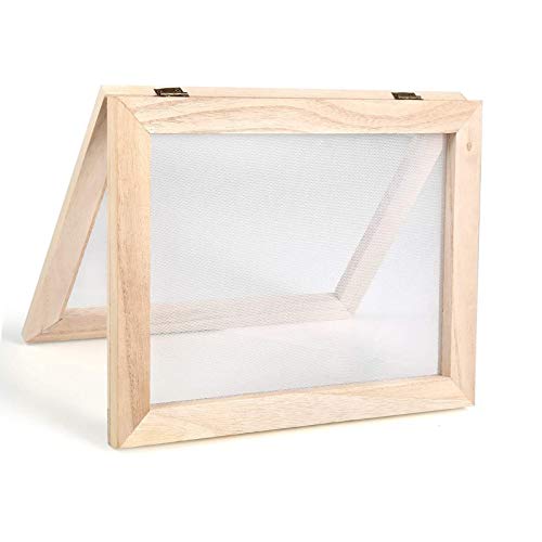 LIXINDEE Paper Making Mould and Deckle Wooden Papermaking Frame ...