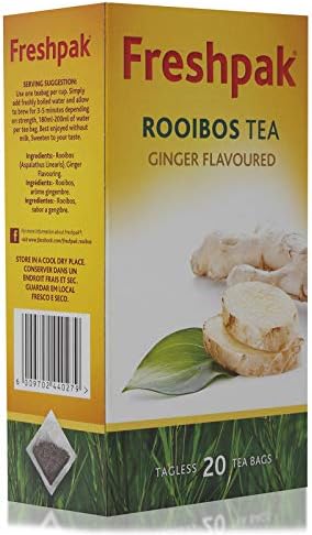 True Honey Teas Freshpak (160 Bags) - Caffeine-Free South African Red ...