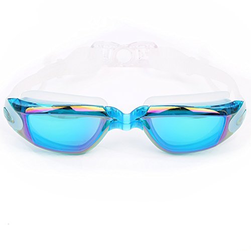 Orgrim Swimming Goggles with Siamese Ear Plugs - UV Protection Anti Fog ...