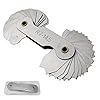 JENSWILL Stainless Steel Radius Gauge Set, 32 Plates R7-14.5mm Metric ...
