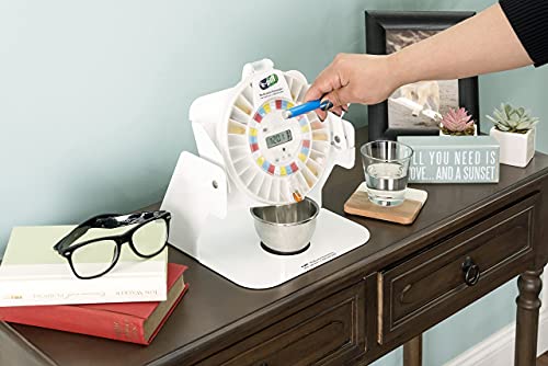 e-Pill Station Pro - Advanced Locked Automatic Pill Dispenser - Clear ...