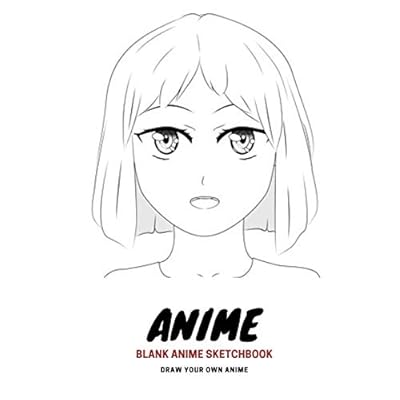 Anime Sketchbook: 8.5 x 11 Blank Pages, Perfect for Drawing Anime ...