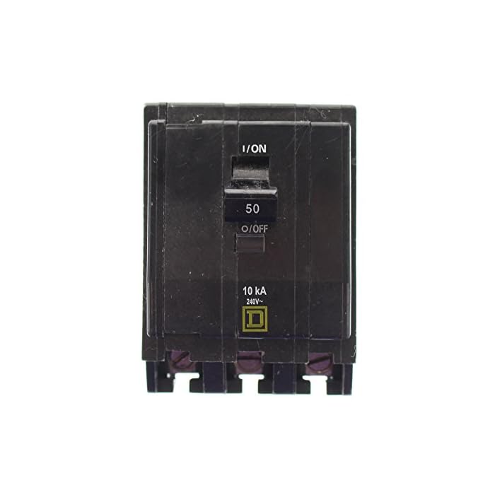 Buy Square D QOB350 Miniature Circuit Breaker 50 Amp, 240 Volt AC, 48 ...