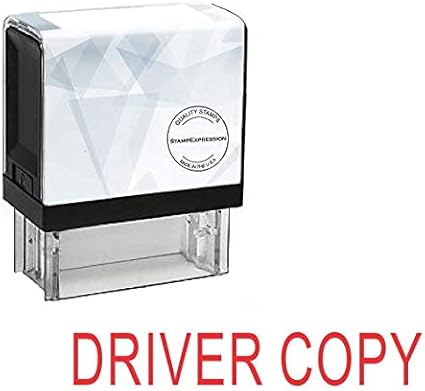 Amazon.com : StampExpression - Driver Copy Office Self Inking Rubber ...
