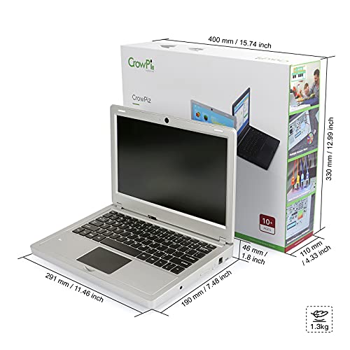 Raspberry Pi 4 Kits, CrowPi2 Raspberry Pi Laptop, Programming Kit for ...
