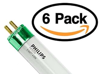 (6 Pack) Philips F8T5/CW 8 Watt 12 Inch T5 Linear Fluorescent Light ...