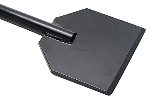 Power Shock Absorbing Heavy Duty Sidewalk Ice Scraper with Long Handle ...